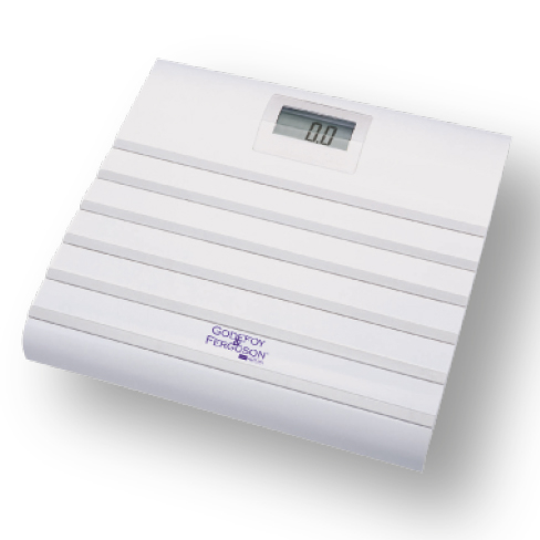G&F™ Digital Floor Scale White | HotelXperts Worldwide