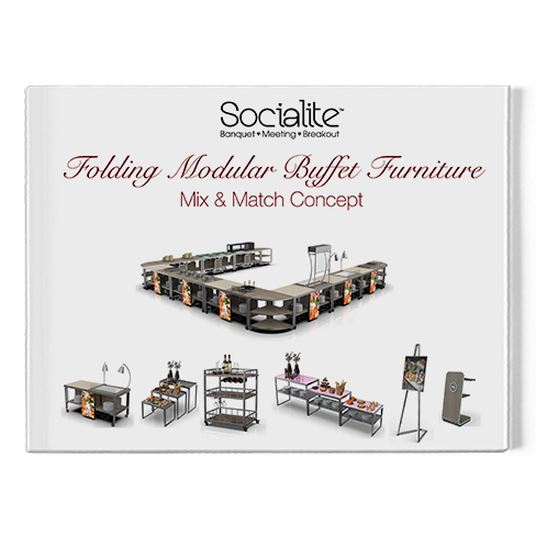 Socialite Folding Modular Buffet Furniture - Mix & Match Concept ...